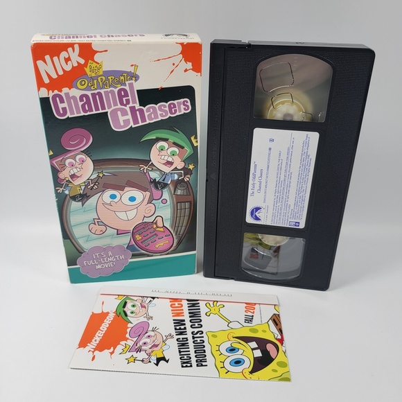 Media | The Fairly Odd Parents Channel Chasers Movie Vhs Tape ...